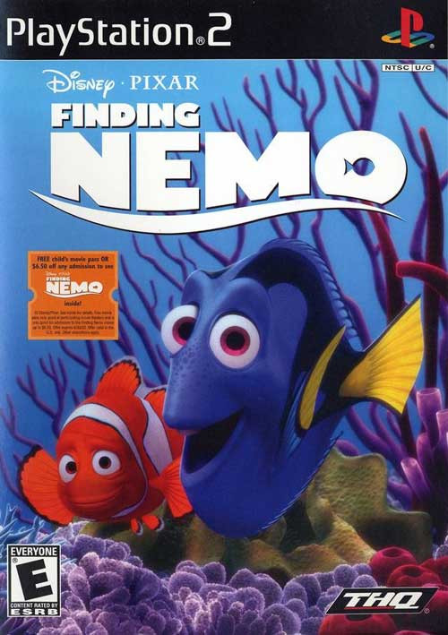 Finding Nemo PS2 Game For Sale | DKOldies