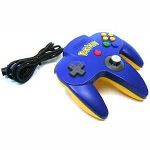 nintendo 64 official blue controller