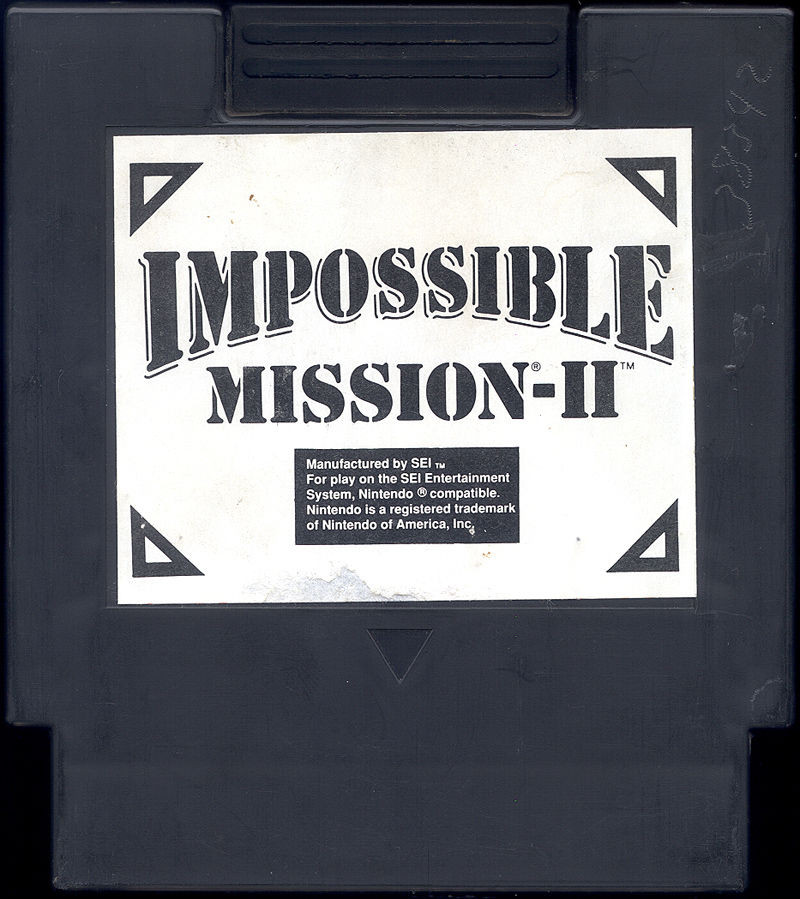 Impossible Mission II Nintendo NES Original Game For Sale | DKOldies