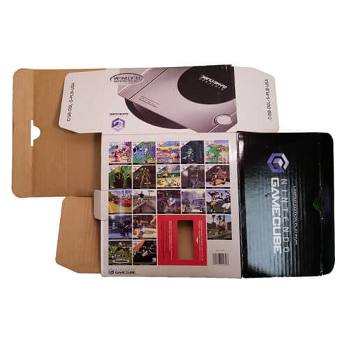 Original Nintendo GameCube Platinum Empty System Box For Sale