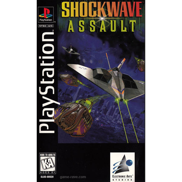Shockwave Assault PS1 Long Box Game For Sale | DKOldies