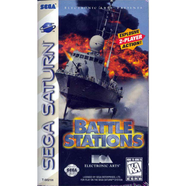 Battle Stations Sega Saturn Game For Sale