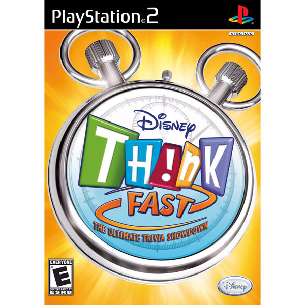 Disney Think Fast PlayStation 2 PS2 Game For Sale | DKOldies