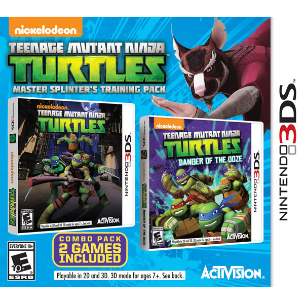 Teenage Mutant Ninja Turtles Master Splinter Training Pack Nintendo 3DS ...