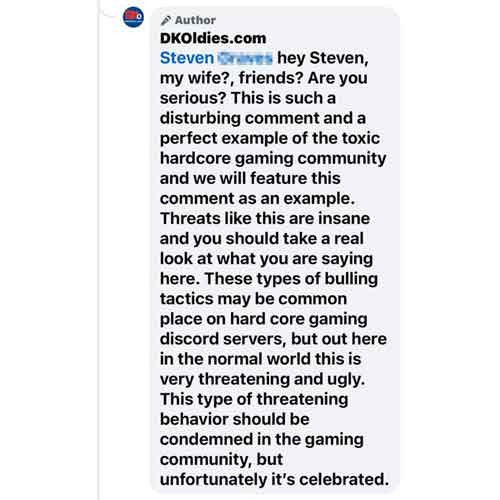 Toxic Retro Gaming Controversy: DKOldies Stands for Positivity ...