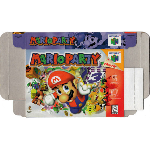 Mario Party Nintendo 64 N64 Box For Sale | DKOldies