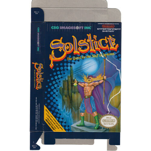 Nintendo NES Box for Solstice For Sale | DKOldies