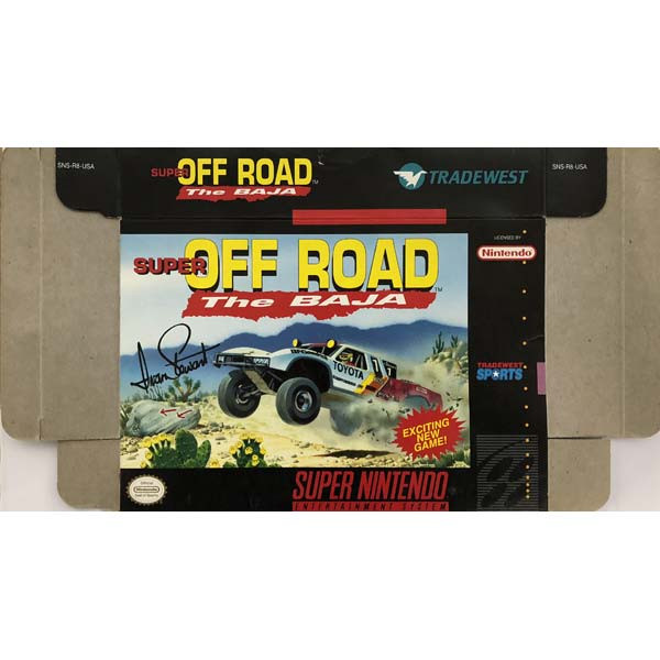 Super Off Road Baja Super Nintendo SNES Box For Sale | DKOldies