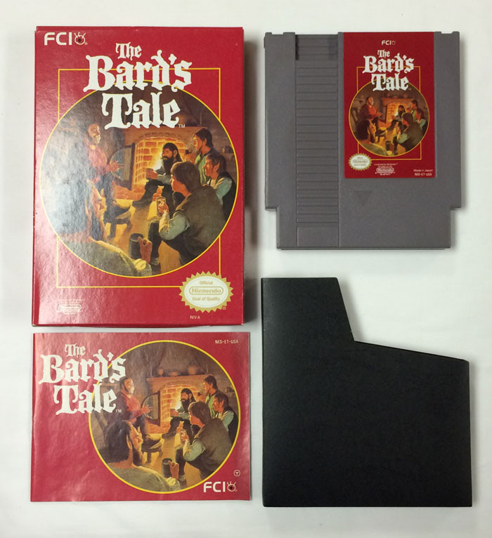 Bard's Tale,The Bards Complete Nintendo NES Game For Sale | DKOldies