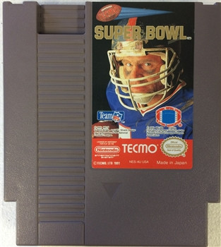 Tecmo Super Bowl Football Complete Nintendo NES Game For Sale
