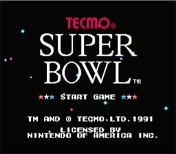 Tecmo Super Bowl Football Complete Nintendo NES Game For Sale