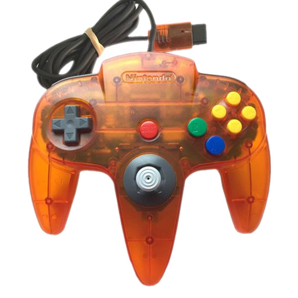 Clear Orange Nintendo 64 Video Controller N64 For Sale | DKOldies