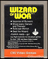 Wizard of Wor Atari 2600 Game For Sale | DKOldies