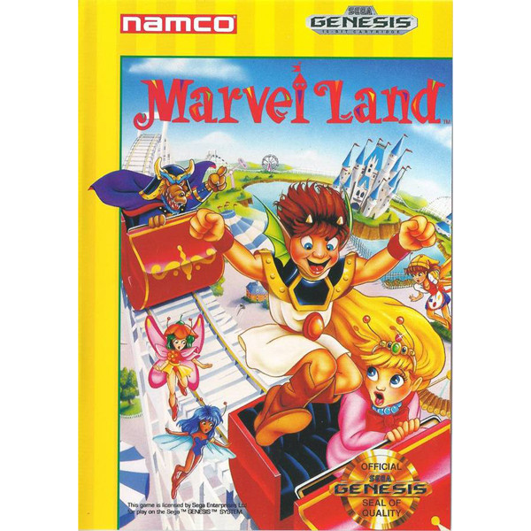 Marvel Land Sega Genesis Game Cartridge For Sale | DKOldies