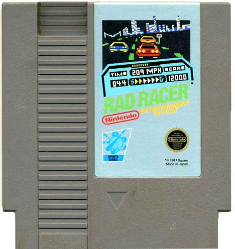 Rad Racer Nintendo NES Original Game For Sale | DKOldies