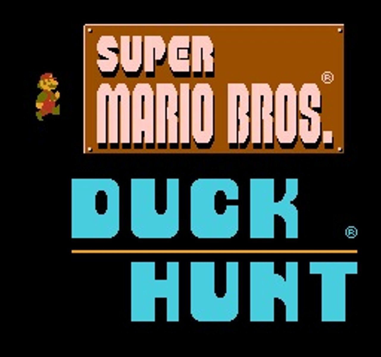 Super Mario Duck Hunt Nintendo NES Original Game For Sale
