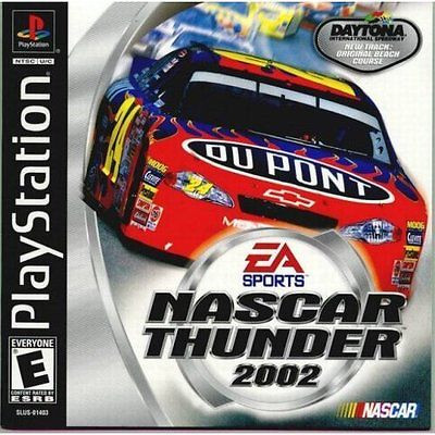 NASCAR Thunder 2002 Playstation 1 PS1 Game For Sale | DKOldies