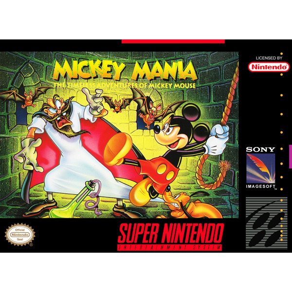 Mickey Mania Super Nintendo SNES Game For Sale | DKOldies