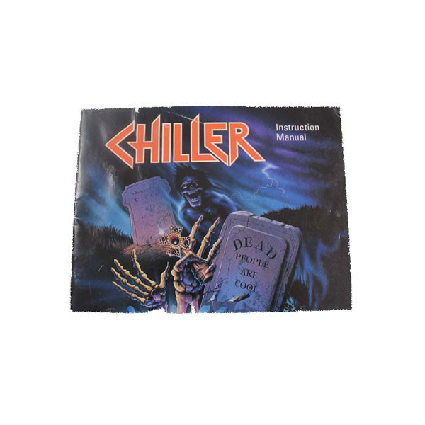 Manual Chiller Light Gun Classic Game Nintendo NES Instructions For Sale