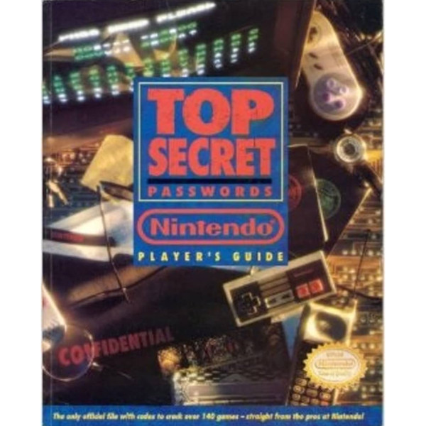 Nintendo Players Guide Top Secret Passwords Nintendo NES For Sale