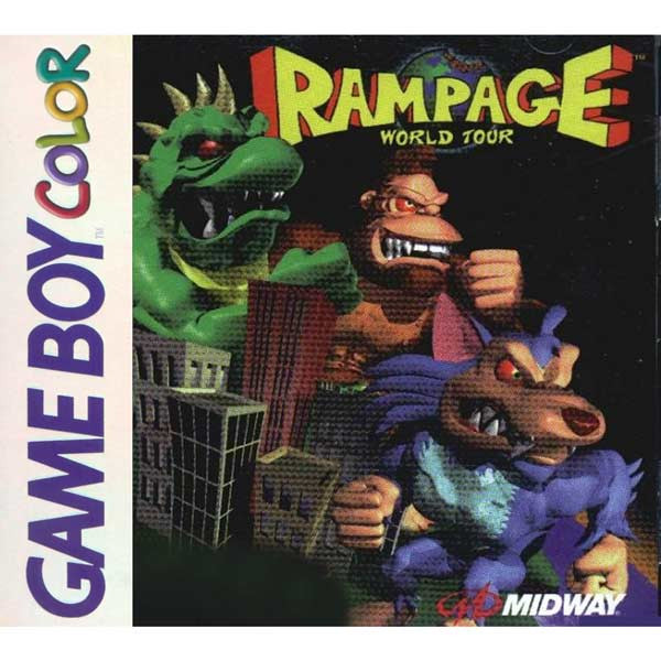Complete Rampage World Tour GameBoy Color Game For Sale | DKOldies