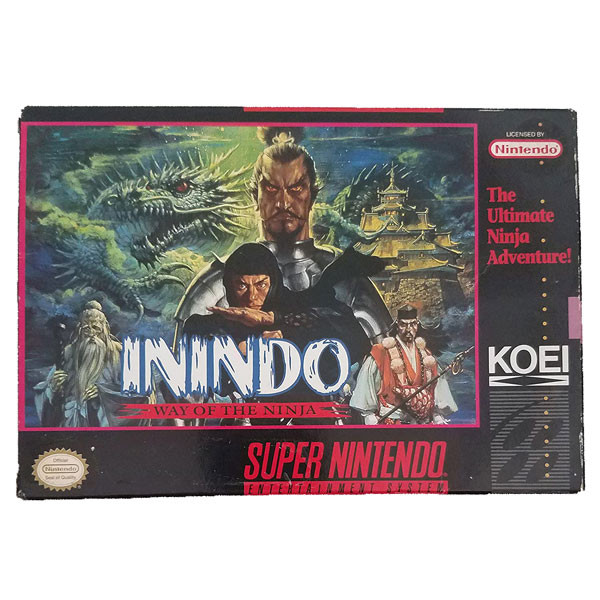 Inindo:Way of the Ninja Complete SNES Game For Sale | DKOldies