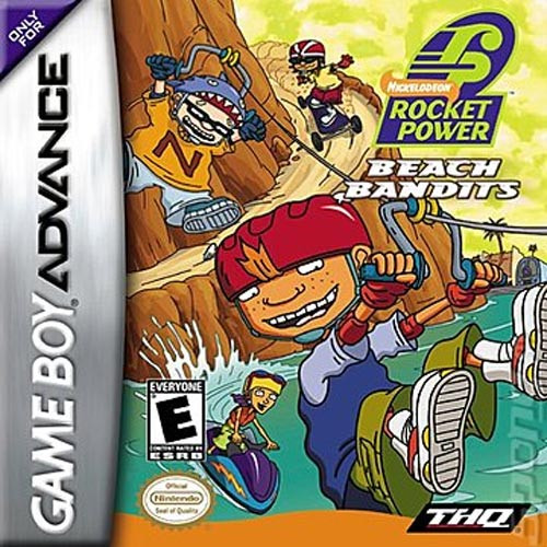 Rocket Power Beach Bandits Nintendo GameBoy Advance GBA Game