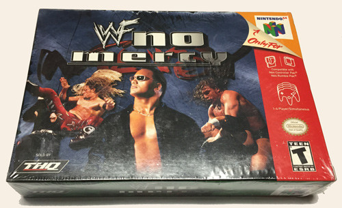 New WWF No Mercy N64 Factory Sealed Game For Sale | DKOldies