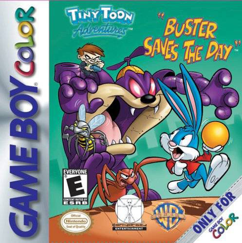 Tiny Toon Adventures Buster Saves the Day GameBoy Color Game For Sale