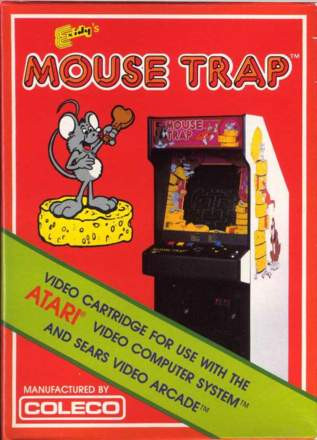 Complete Mouse Trap Atari 2600 Game For Sale | DKOldies