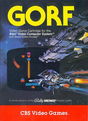 Complete Gorf Atari 2600 Game For Sale | DKOldies