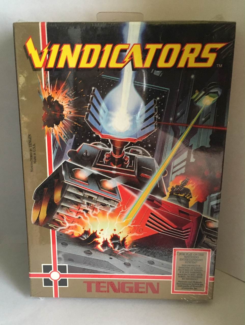 New Vindicators Tengen NES Factory Sealed Game For Sale | DKOldies
