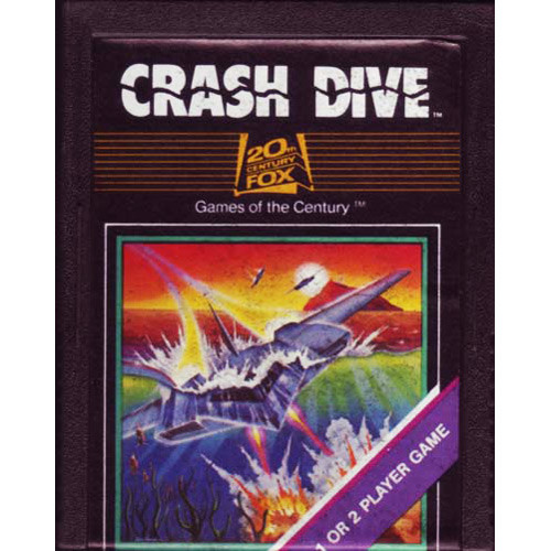 Crash Dive Atari 2600 game For Sale | DKOldies