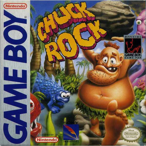 Chuck Rock Original Nintendo GameBoy Game For Sale | DKOldies