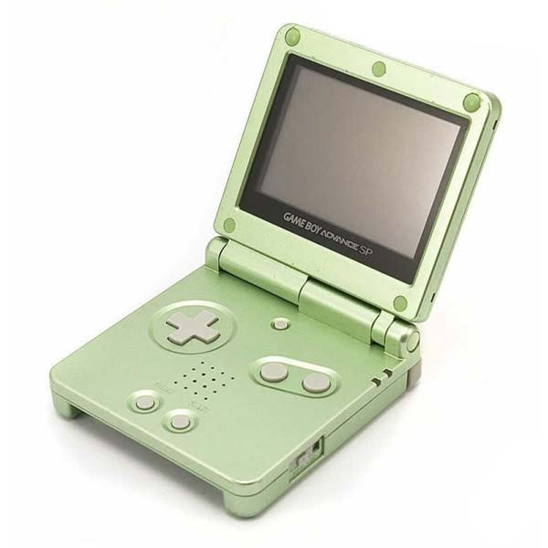 Game Boy Advance SP System Pearl Green w/Charger For Sale Nintendo
