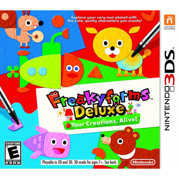 Freakyforms Deluxe Nintendo 3DS Game For Sale | DKOldies