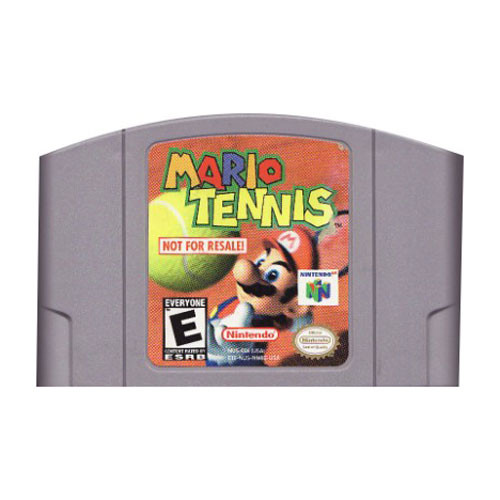 Not For Resale Mario Tennis Nintendo 64 N64 Game Cartridge For Sale