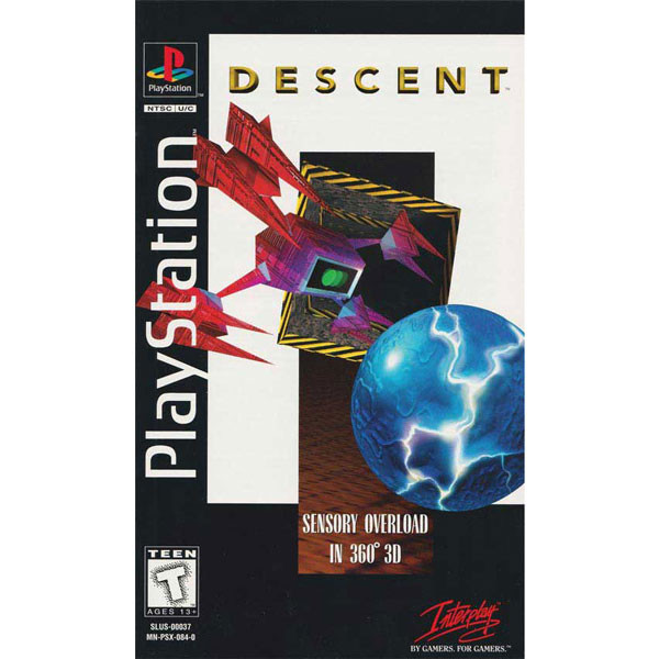 Descent PS1 Long Box Game For Sale | DKOldies