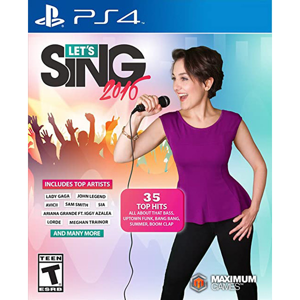 Let's Sing 2016 PlayStation 4 PS4 Game For Sale | DKOldies