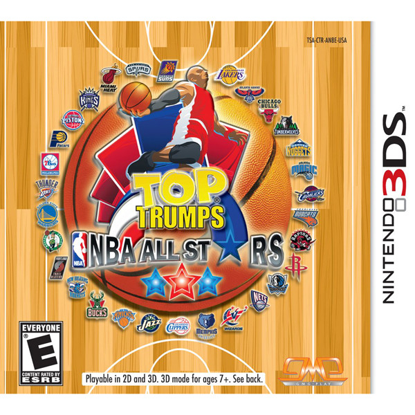 Top Trumps NBA All Stars Nintendo 3DS Game For Sale | DKOldies