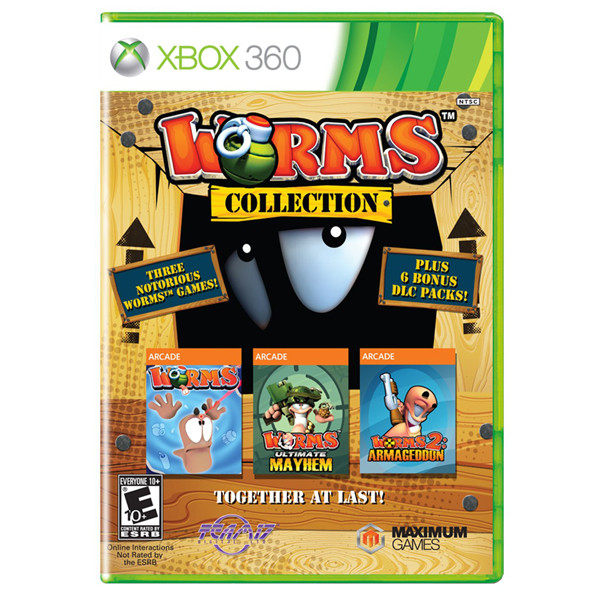 Worms Collection Xbox 360 Video For Sale | DKOldies