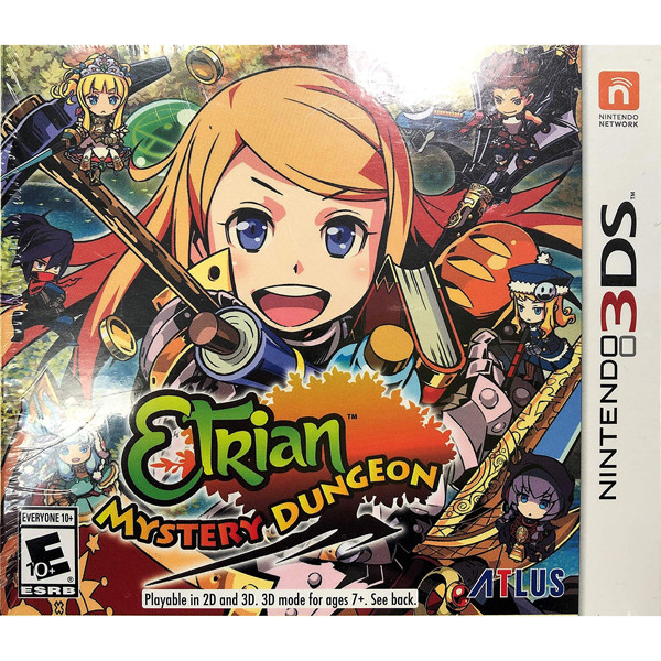 Etrian Mystery Dungeon Nintendo 3DS Game For Sale | DKOldies