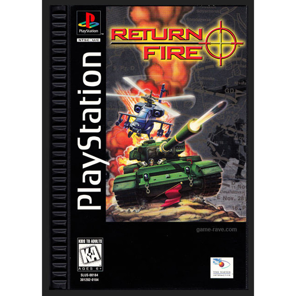 Return Fire Long Box PS1 Game For Sale | DKOldies