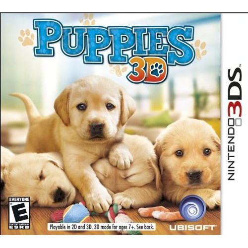 Puppies 3D Nintendo 3DS Game For Sale | DKOldies