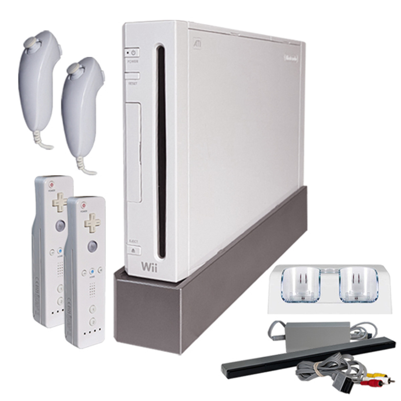 Wii System 2 Player Pak with Charger For Sale | DKOldies