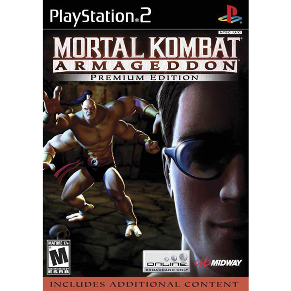 Mortal Kombat Armageddon Premium Edition Johnny Cage (Steelbook) PS2 ...