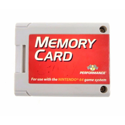 Performance Memory Card Accessory Nintendo 64 n64 For Sale | DKOldies