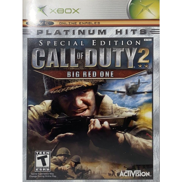 Call of Duty 2 Big Red One Special Edition Xbox Game For Sale | DKOldies