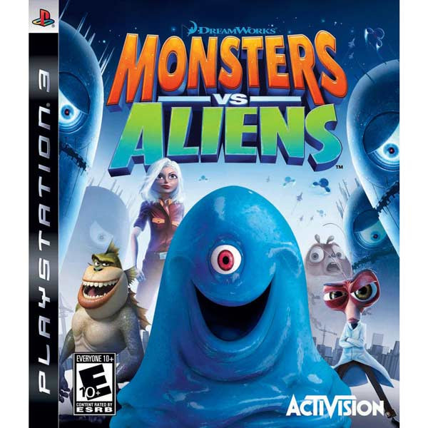 Monsters vs. Aliens Playstation 3 PS3 Game For Sale | DKOldies