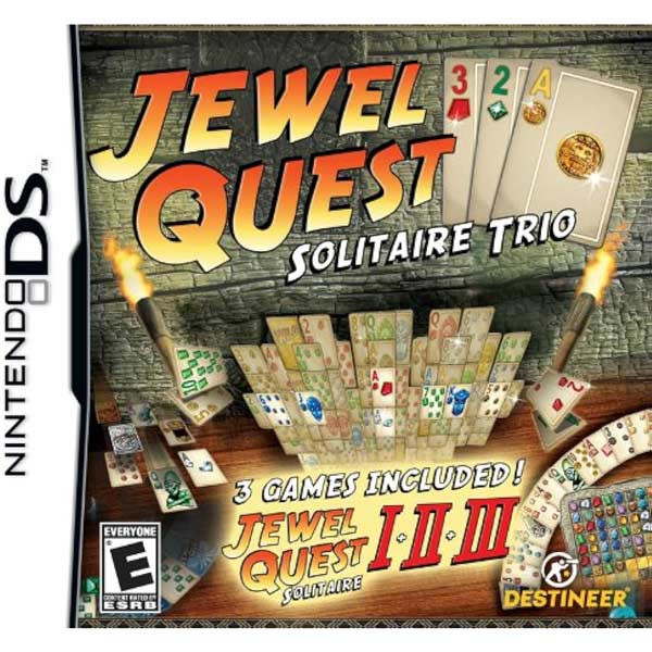 Jewel Quest Solitaire Trio Nintendo DS Game For Sale | DKOldies